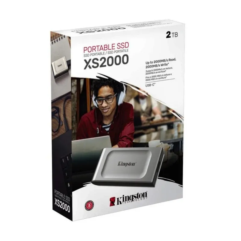 Kingston externi SSD 2 TB (SXS2000/2000G)