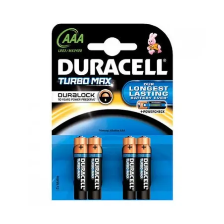 Duracell baterija TURBO MAX AAA 4 kom – Pouzdana energija